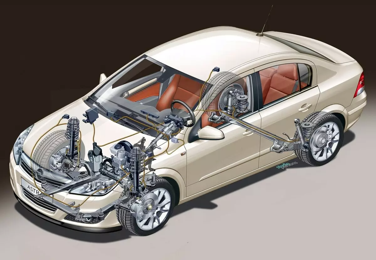 På billedet: Opel Astra Sedan (H) '2007-14