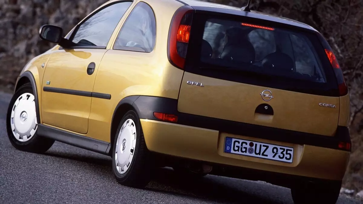 Opel corsa 3-есік (c) '2000-03