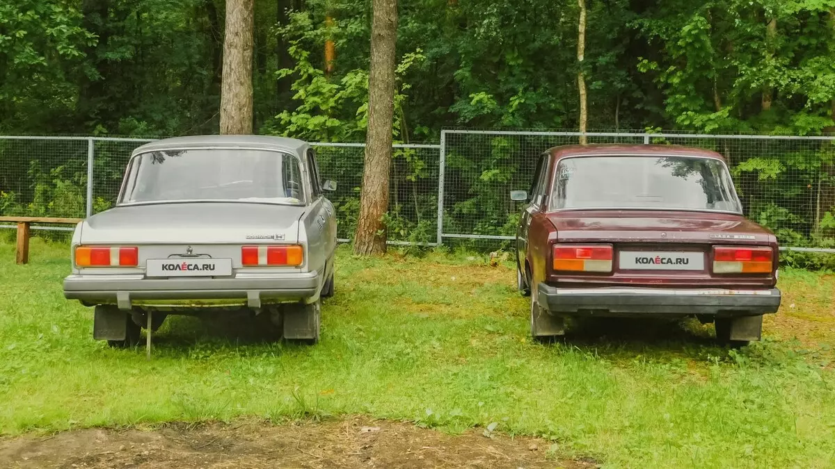 Moskvich-2140 og Vaz-2107 (4)