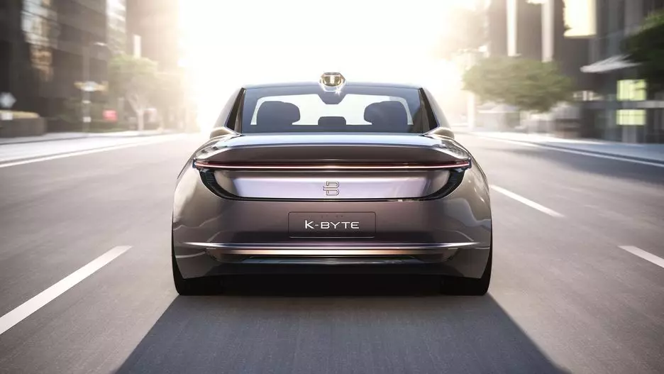 Chinese brand BYTON introduced a competitor Tesla Model 3 26508_2