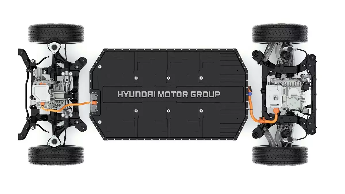 Toekomstige Hyundai-Kia Elektrokars: Basiese agterstasie, Lumen 130 mm en oplossings wat 20 jaar oud is 26579_1