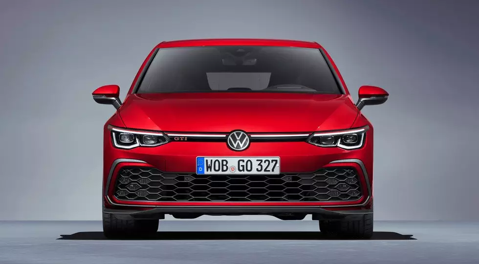 新的“打火機”VW GOLF GTI，GTD和GTE在彼此和外部重複，而且 26813_3