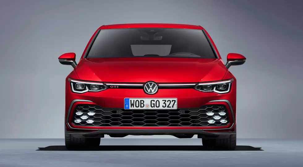 新的“打火機”VW GOLF GTI，GTD和GTE在彼此和外部重複，而且 26813_4