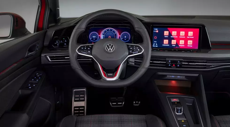 新的“打火機”VW GOLF GTI，GTD和GTE在彼此和外部重複，而且 26813_6