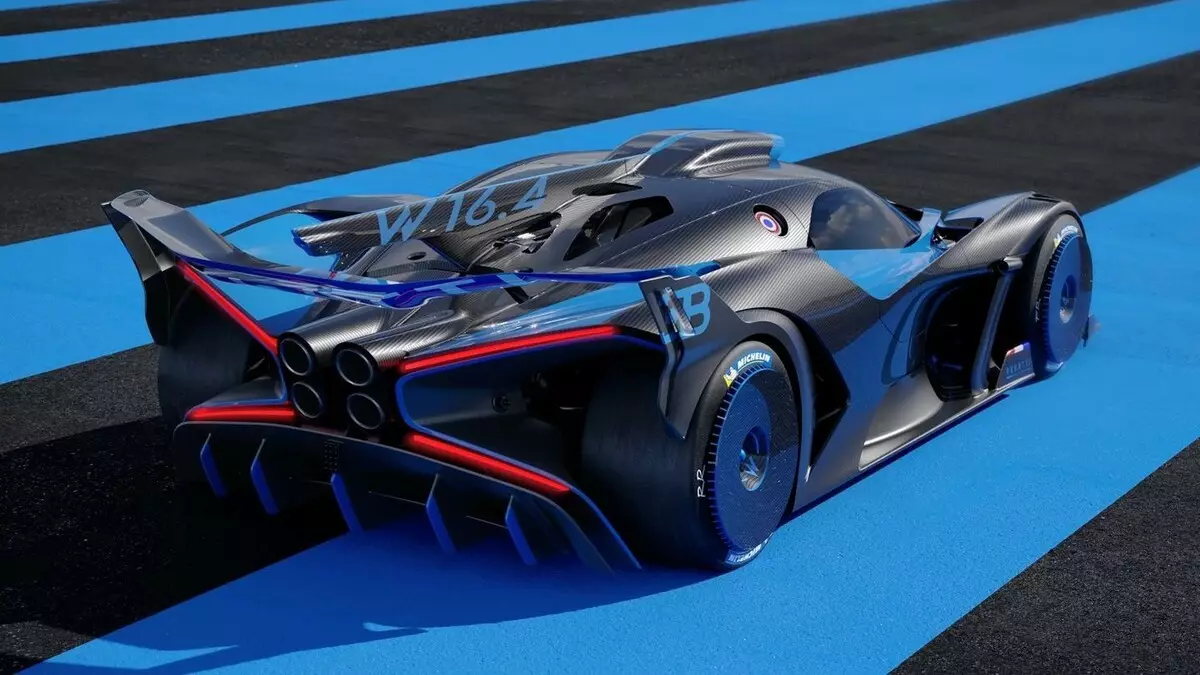 Bugatti Bolide: pilosopiya sa 