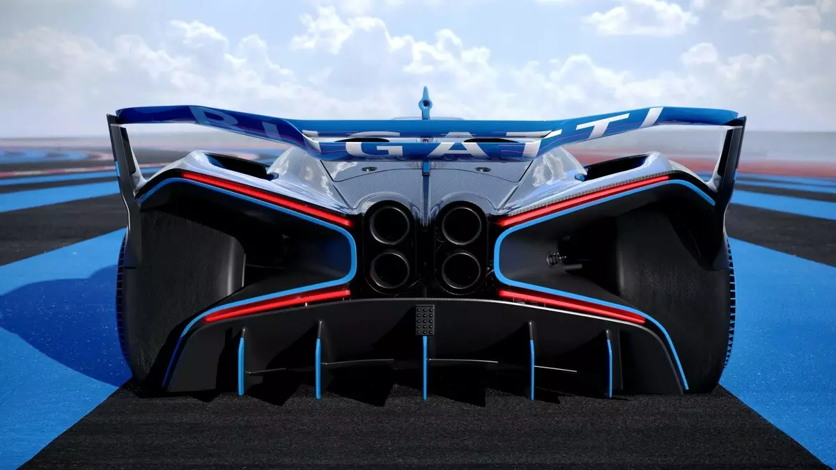 I-Bugatti Bolide: ifilosofi yothuli 