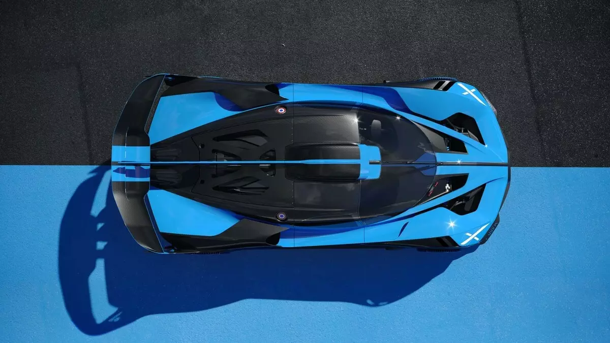 I-Bugatti Bolide: Ifilosofi ye- 