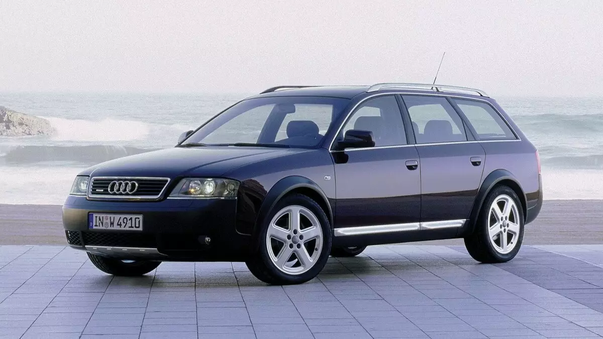 Hauv daim duab: Audi Allroad 4.2 Quattro '2000-06