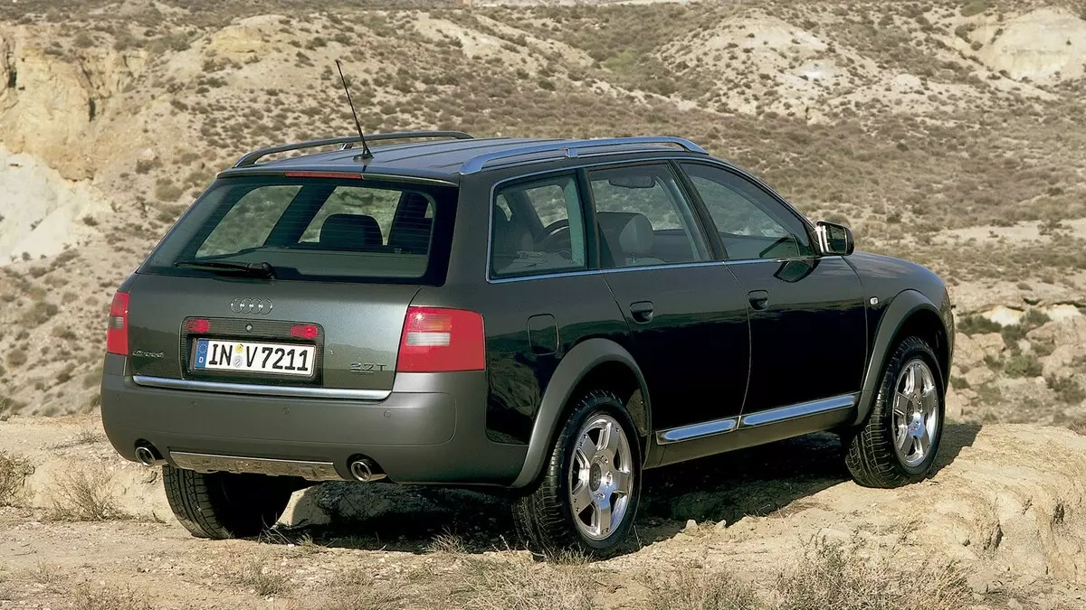 På bildet: Audi Allroad Quattro 2.7T (2000)