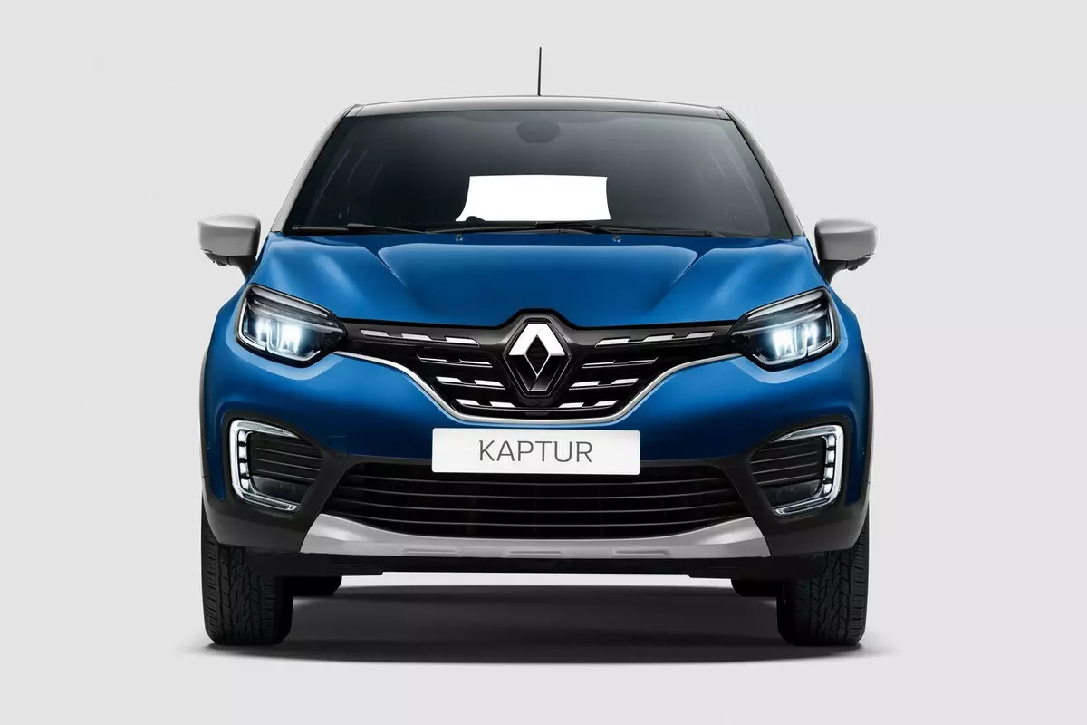 Renault Kaptur 2020: Platform - Gamle, Turbo Engine og CVT - fra Arkana. Atmosfærisk 2.0 - I skrot