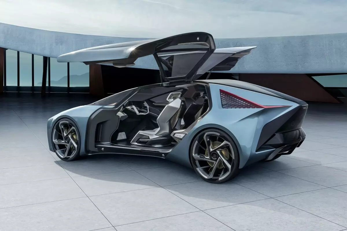 Lexus LF-30 មានអគ្គិសនី: anceetarium នៅលើកង់ 28039_1