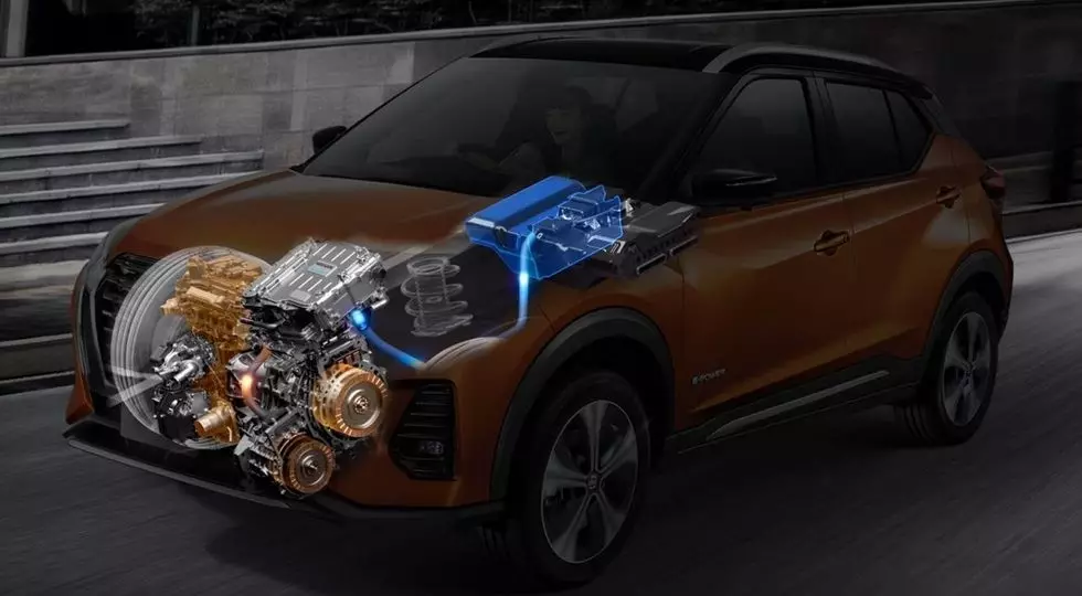 განახლებულია Nissan Kicks Crossover: ვინმე მხოლოდ ჰიბრიდული, მაგრამ იაფია, ვიდრე კონკურენტები 28135_4