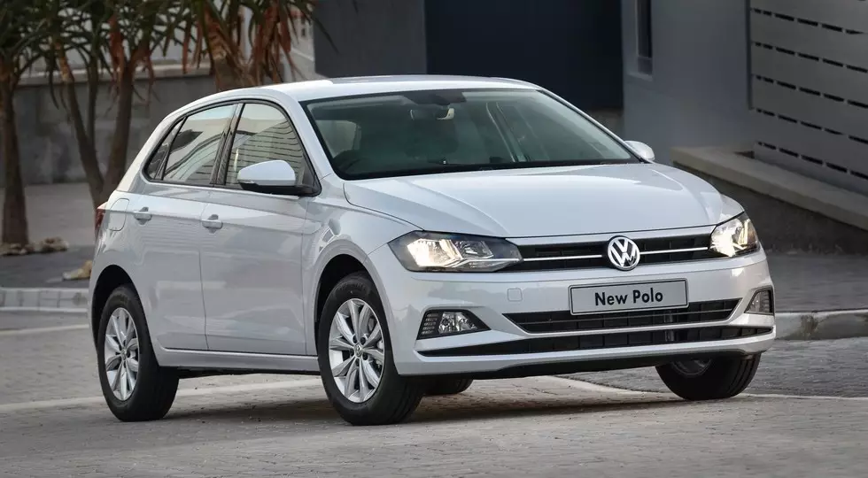 De voormalige Volkswagen Polo werd een 