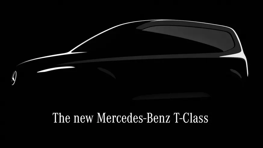 Expansioun an net krisse nach net vun der Famill vertruede: Mercedes-Benz T-Klass wäert d'elektronesch Testatioun sinn 28195_2