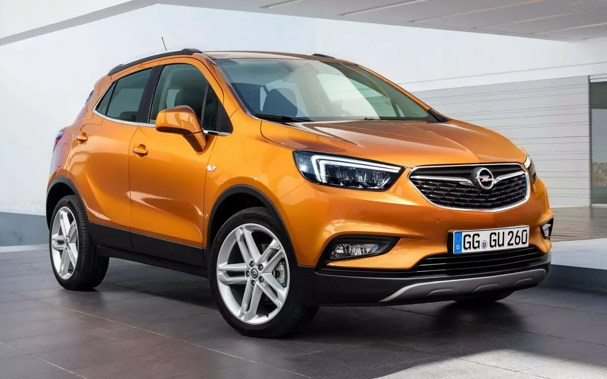 Opel Mokka piştî Restyling 2016 dest pê kir ku gazî Mokka H.