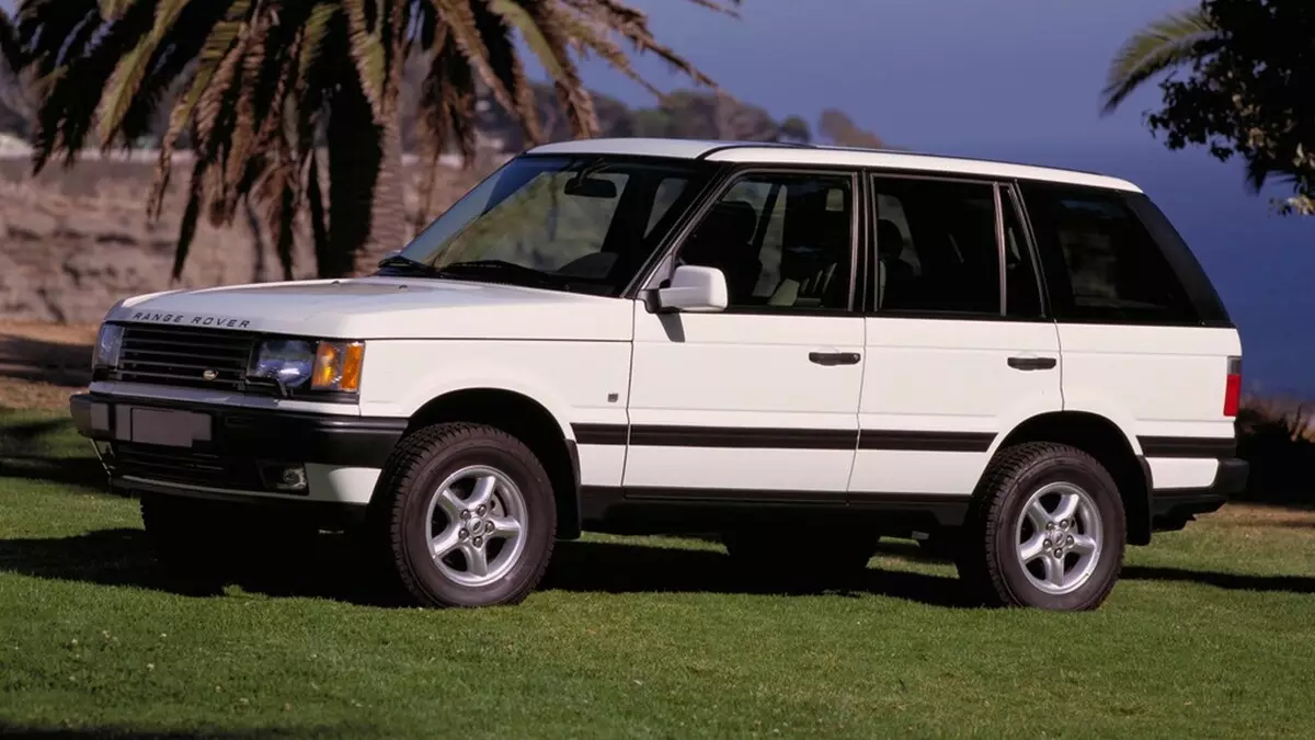 Op 'e foto: Range Rover' 1994-2002