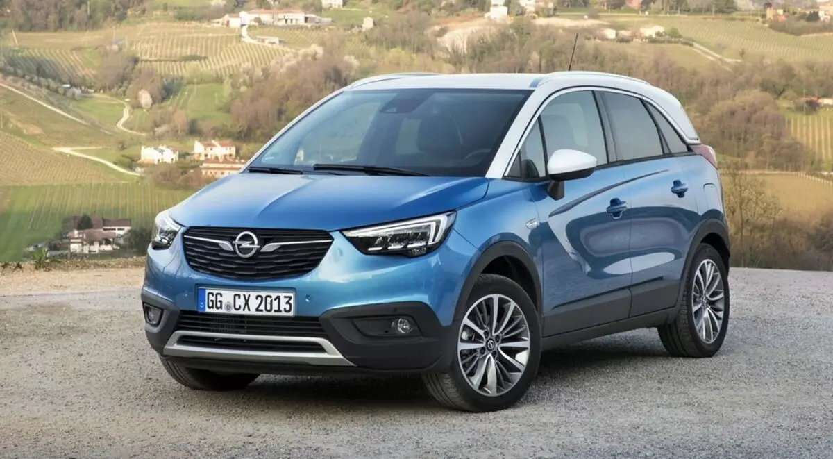 Opel Crossland X etter restyling tapt 