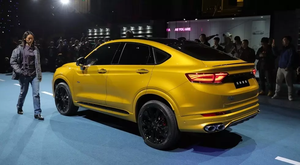 Budget alternative to BMW X4 from Geely: Volvo platform, three settings and four-wheel drive 28371_2