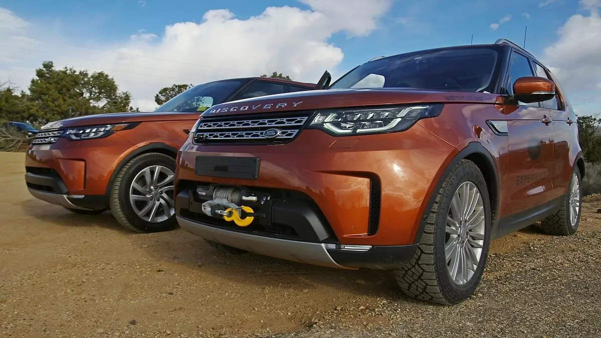 Над прорвай з ПеЧенька: оффроуд тэст-драйв новага Land Rover Discovery 5 Td6 28548_1