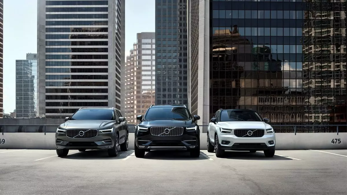 Volvo XC60、XC90およびXC40