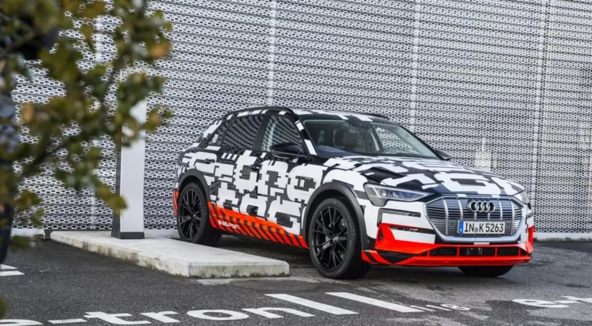 Die Audi E-Tron Prototipe in Genève