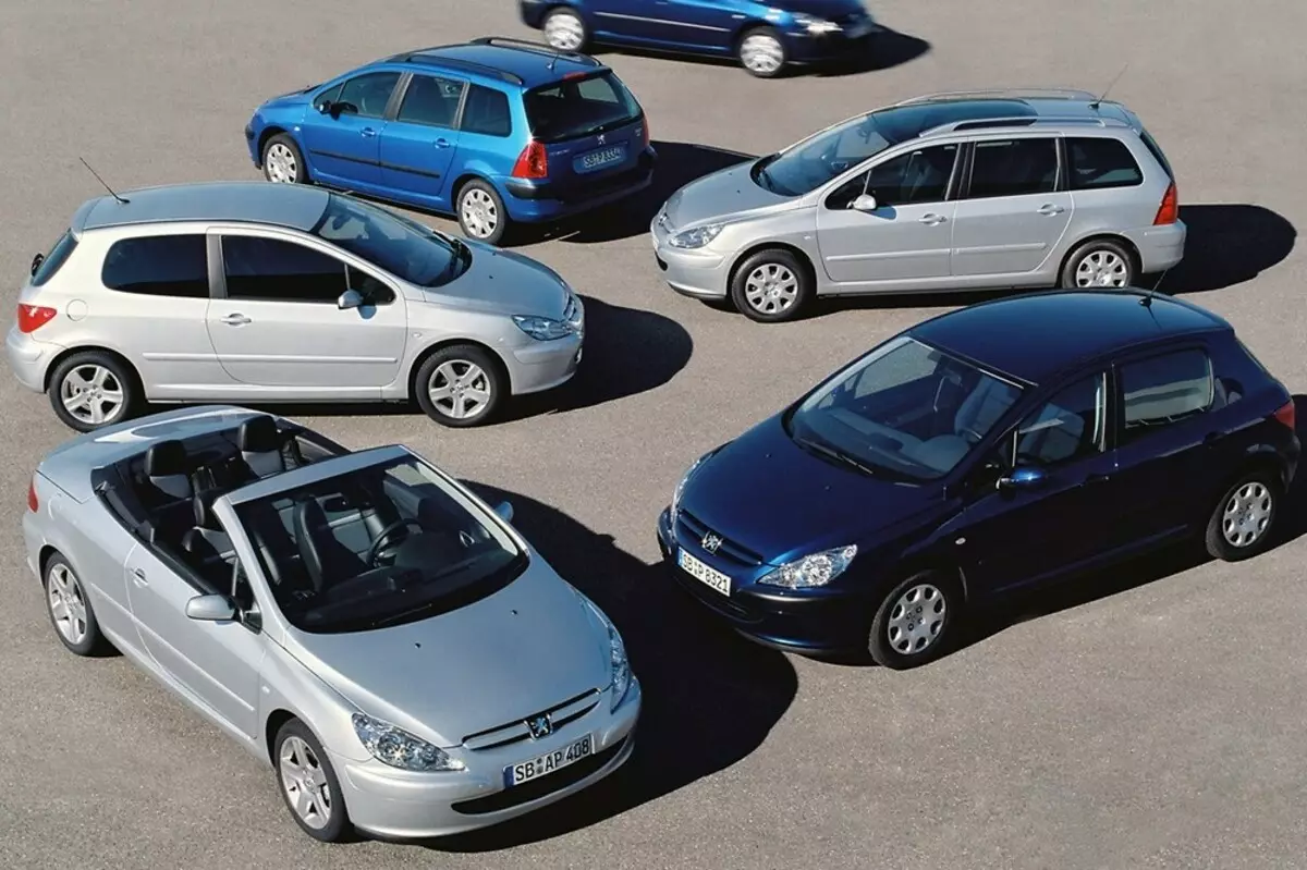 في الصورة: Dorestayling Peugeot 307 '2001-07