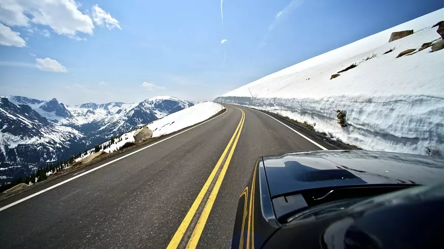 Carretera de montaña.