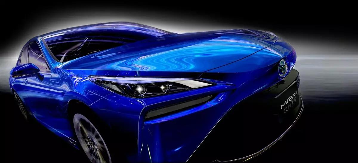 Nua Toyota Mirai: raon méadaithe, tiomáint cúil-roth agus dearadh fionnuar 28781_4