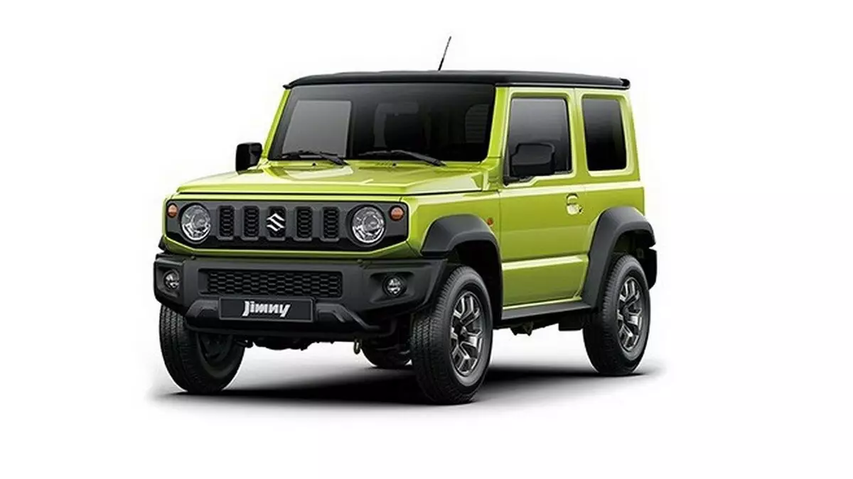 I-New Suzuki Jimny iboniswe kwiifoto ezisemthethweni 28793_7