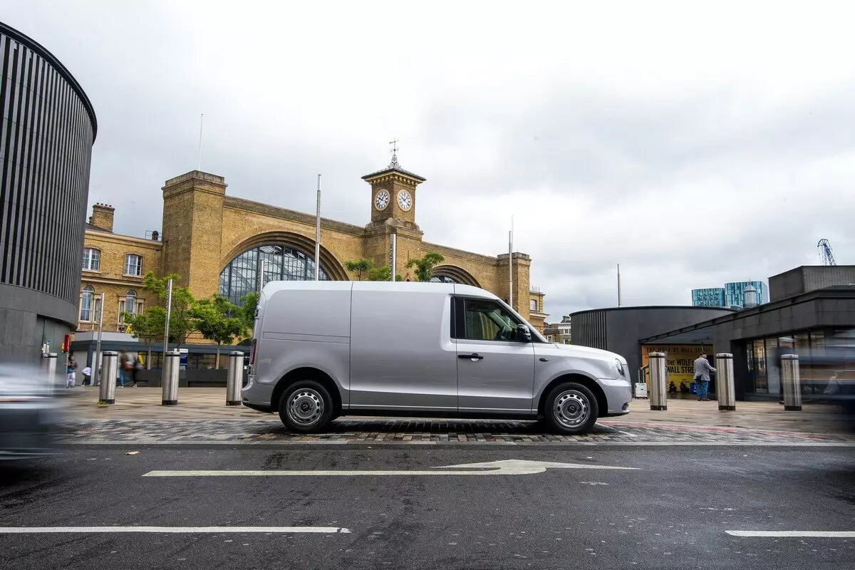 Elite Carrier: London Taxi Levc si è trasformato in un furgone 28825_2