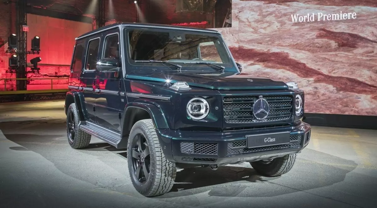 Waziri wa New Mercedes-Benz G-darasa ulifanyika 28841_1