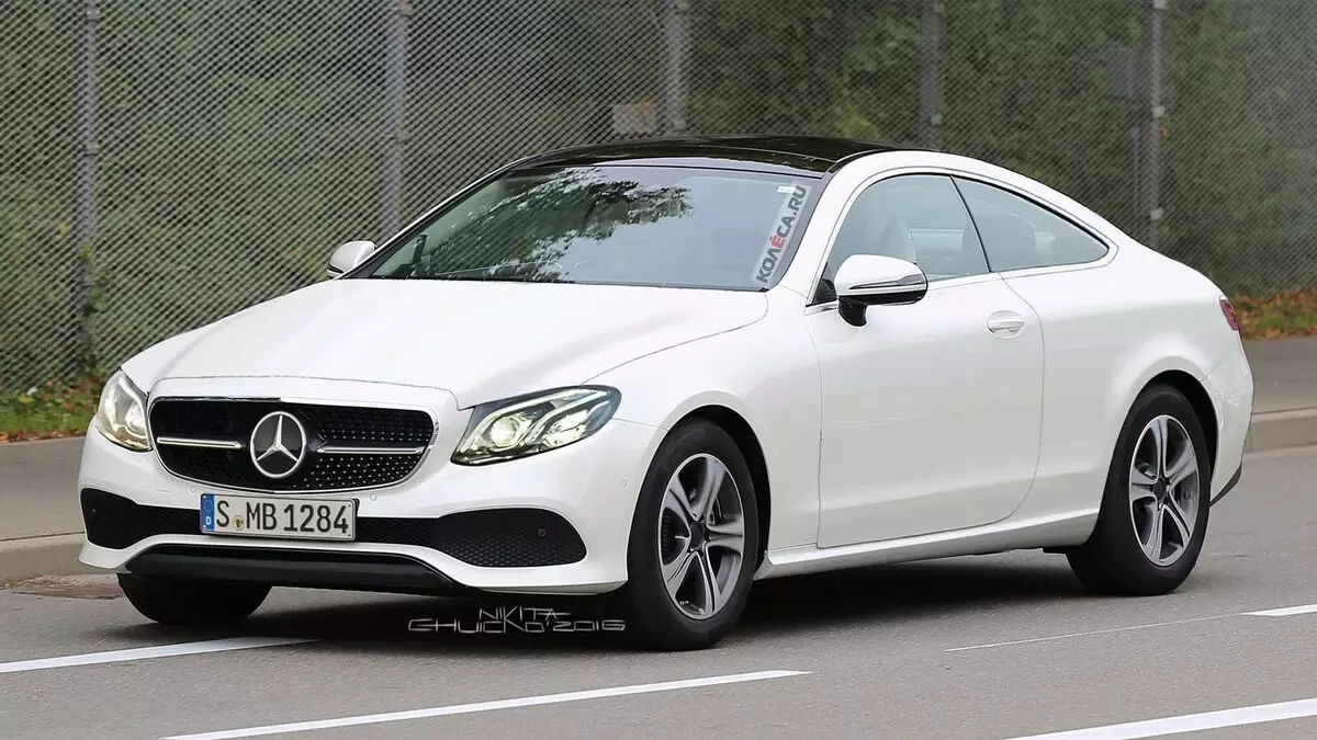 Mercedes-Benz E-Coupe Front1