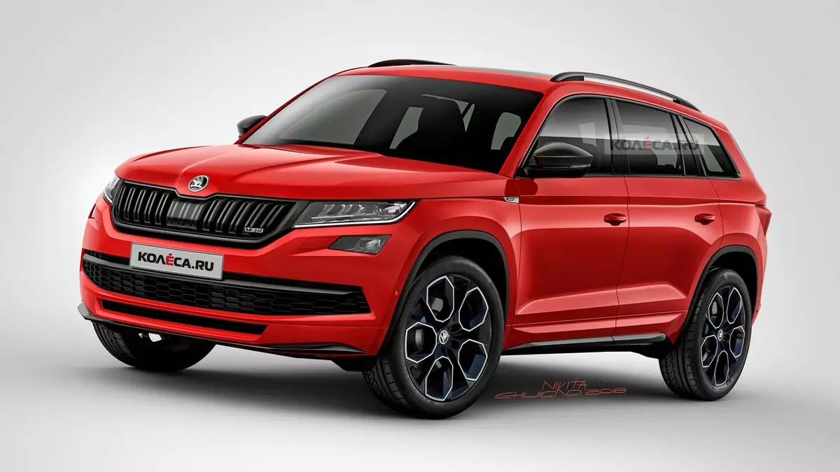 Skoda Kodiaq Rs Front1