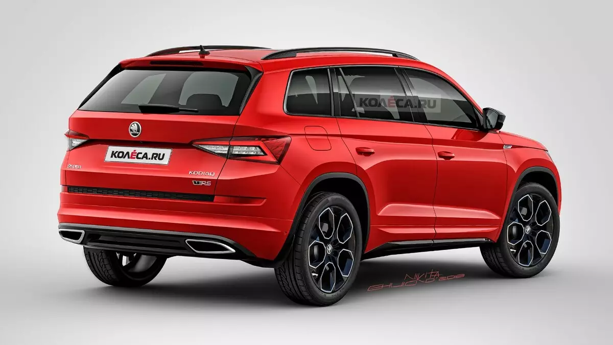 Skoda Kodiaq Rs posteriore1