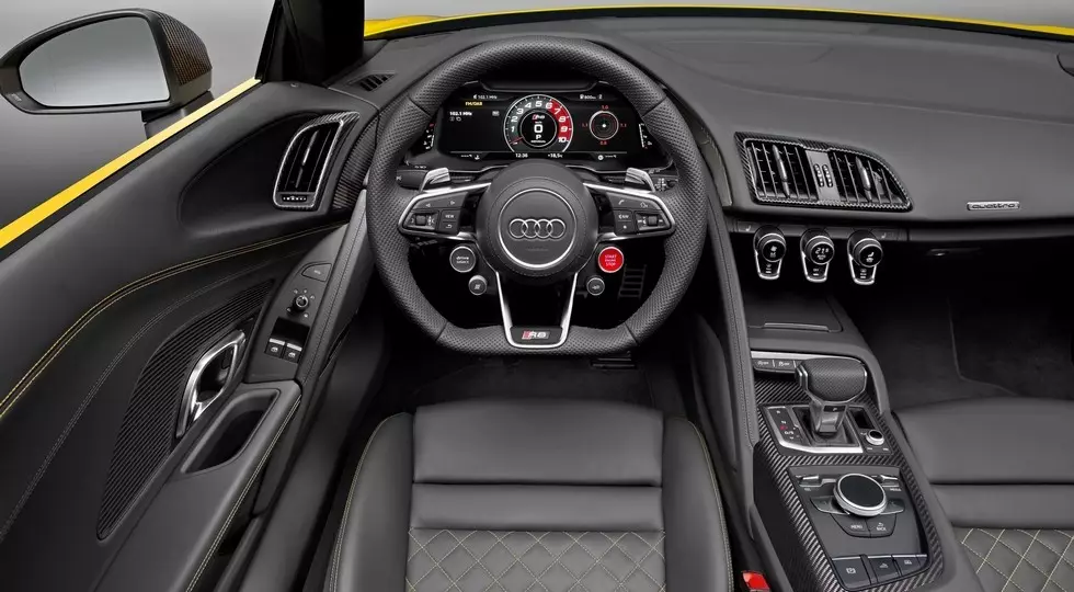 Audi ເປີດຕົວການຂາຍ Europanan R8 Spyder. ລາຄາແມ່ນເປັນທີ່ຮູ້ຈັກ 29007_4