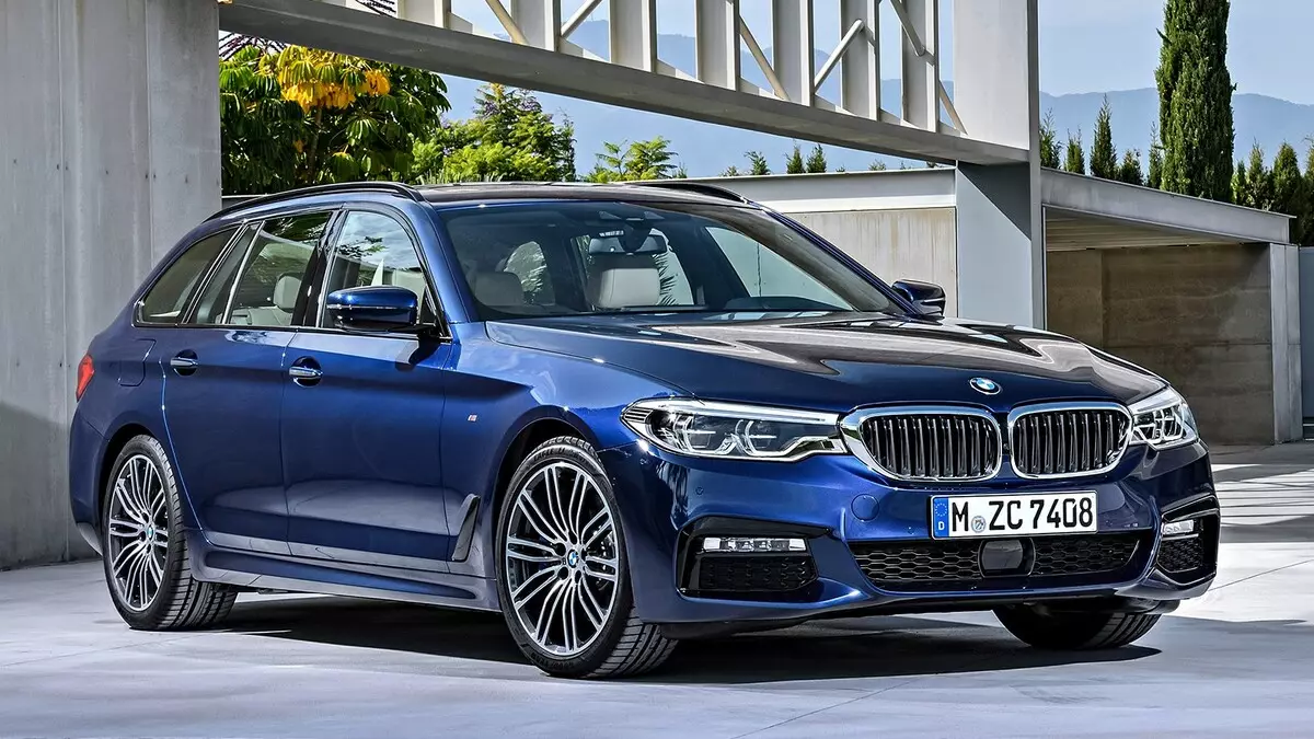 Ялангуяа Европын хувьд зориулсан: BMW 5-р хэсэгчилсийг хангасан 29077_1