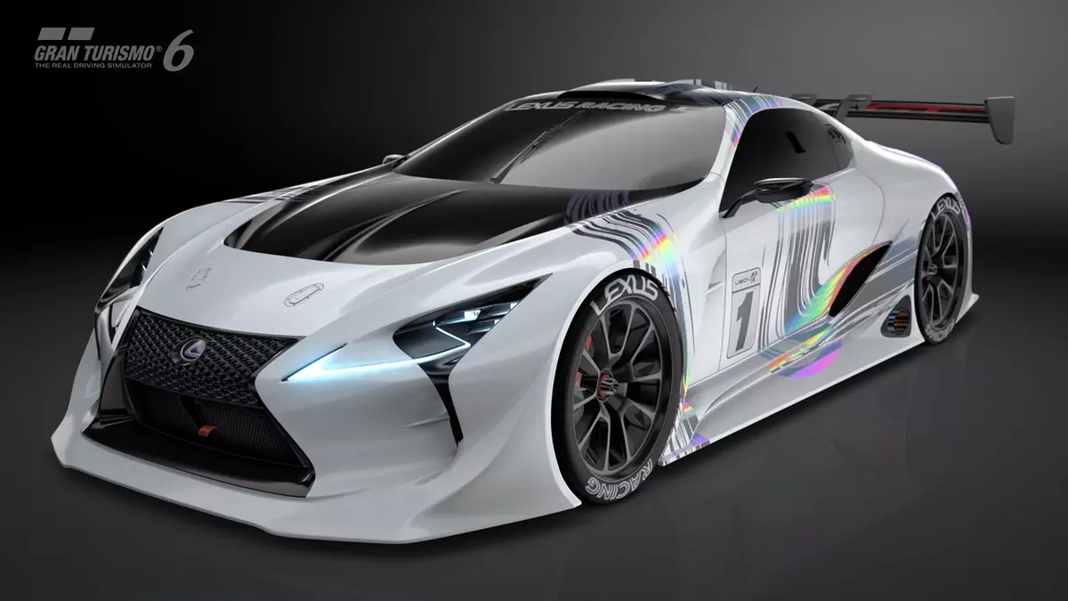 "Lexus" presentó un auto deportivo virtual para Gran Turismo 6