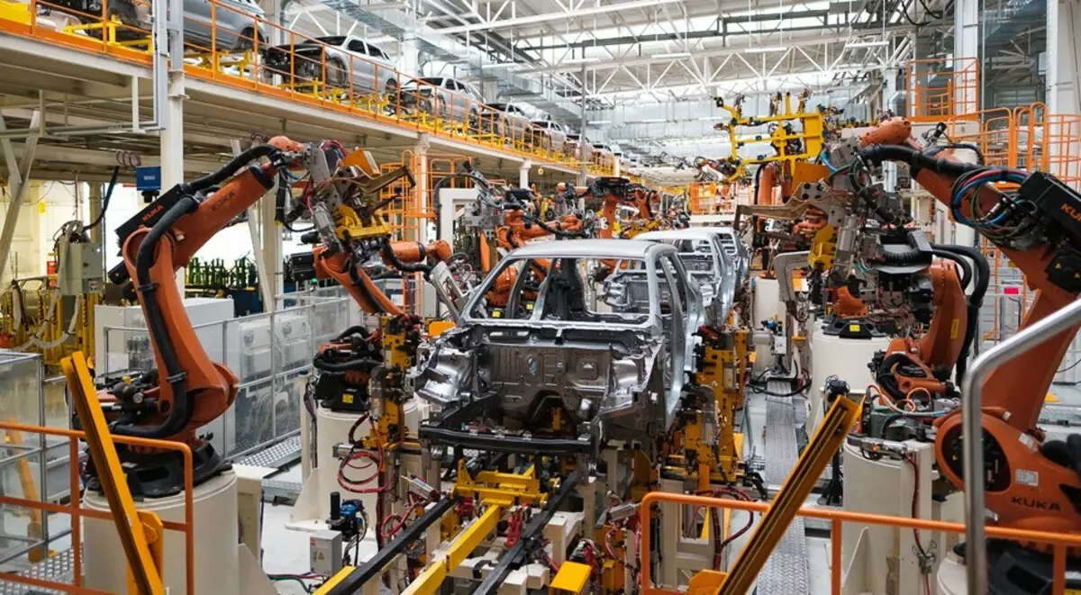 Geely Atlas serial production started in Belarus for Russia 29181_3