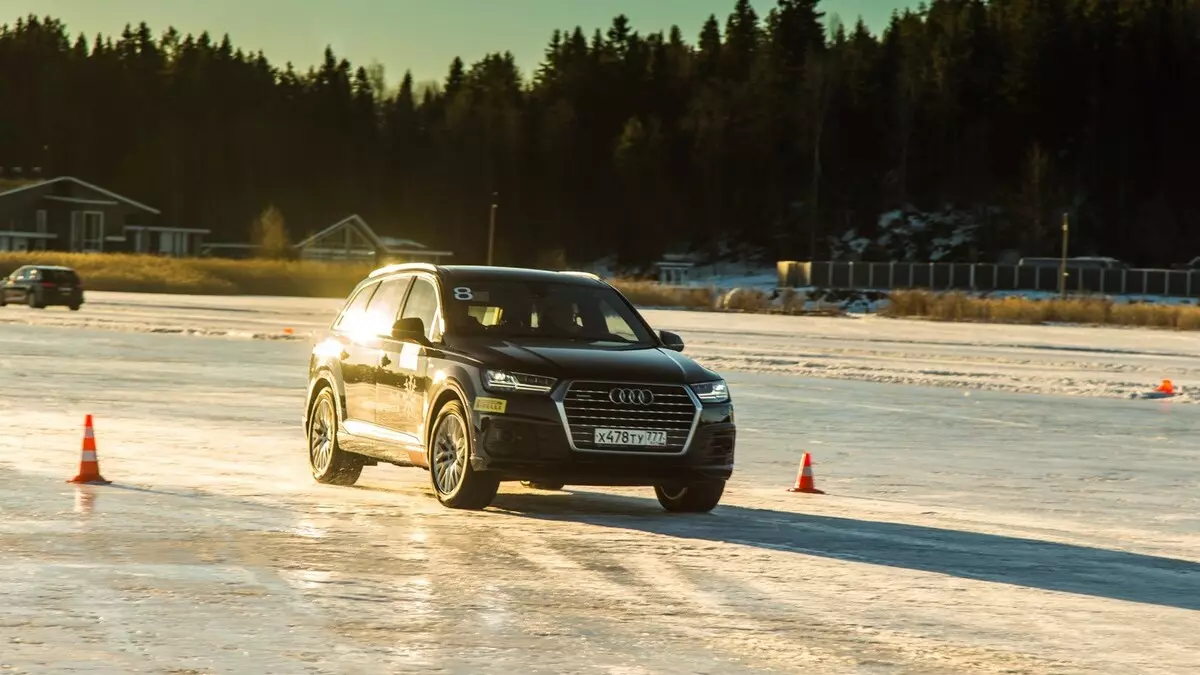 Transparan glas, oswa jere tèt ou: Ekstrèm kondwi tès Audi Q7 29255_9