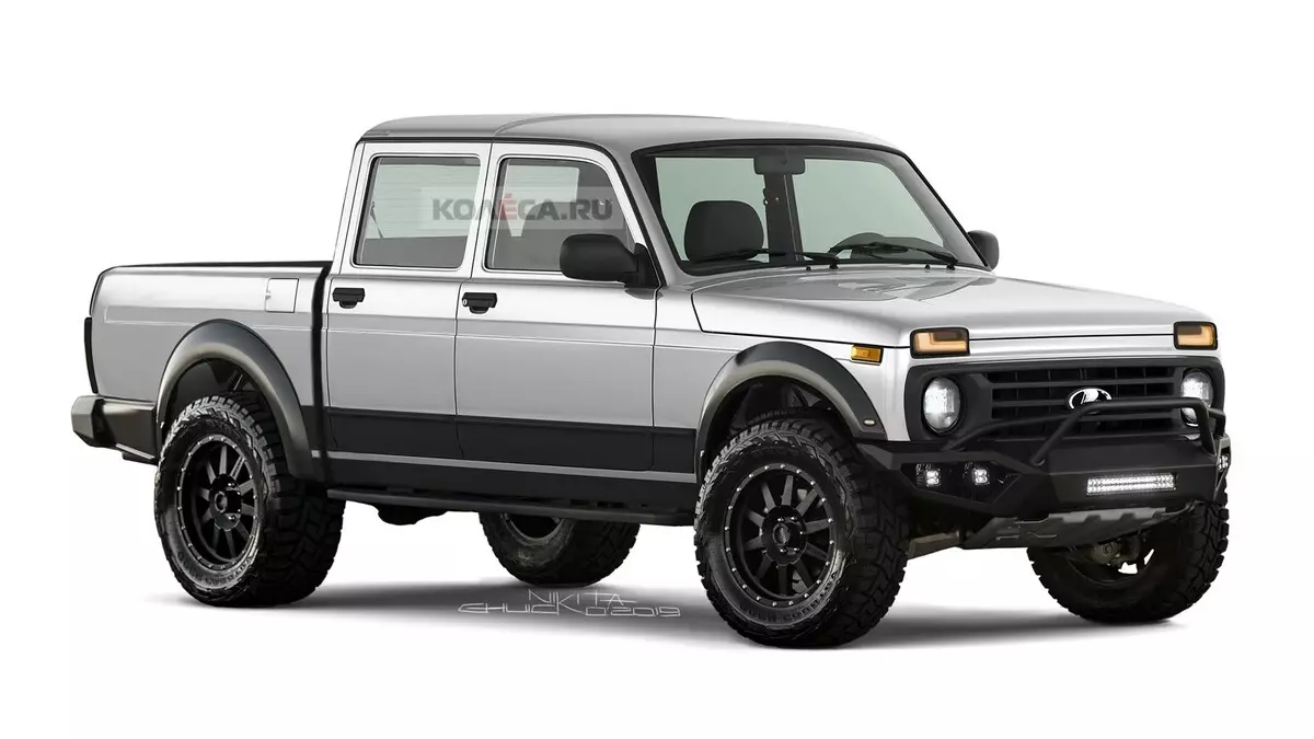 Lada Niva Pickup Front2.