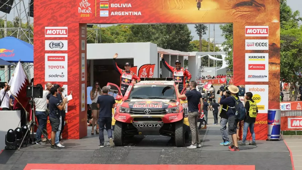 Toyota ngomong babagan sukses ing Dakar 2018 29269_2