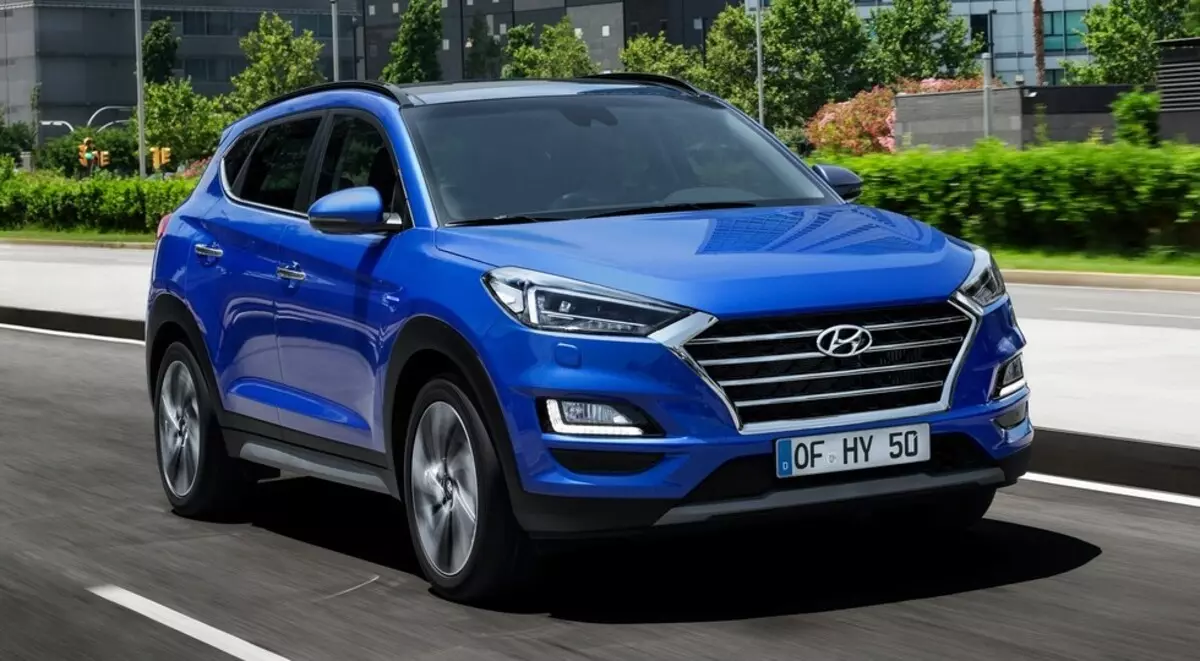 Andre Hyundai Tucson-2019: Ny salong og avgang av 