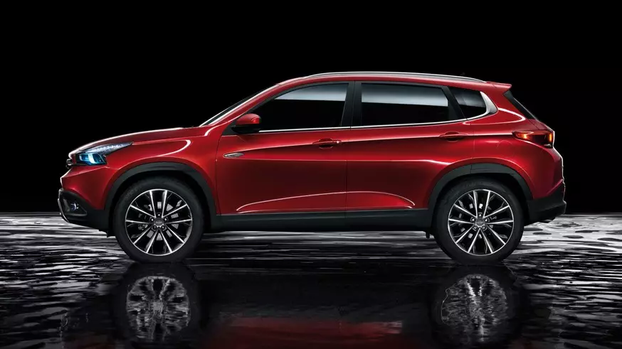 Nuotraukoje: Chery Tiggo 7