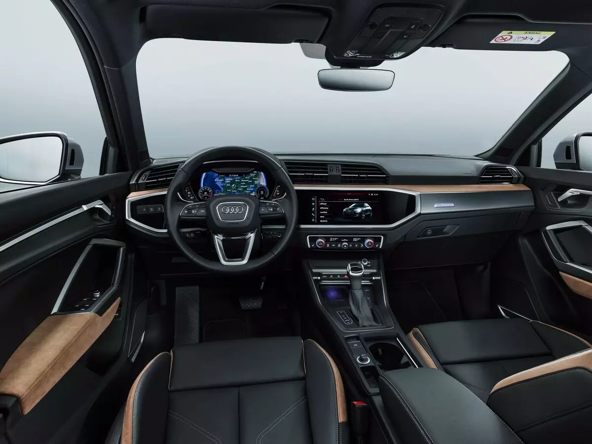 Interior Audi Q3 generasi baru