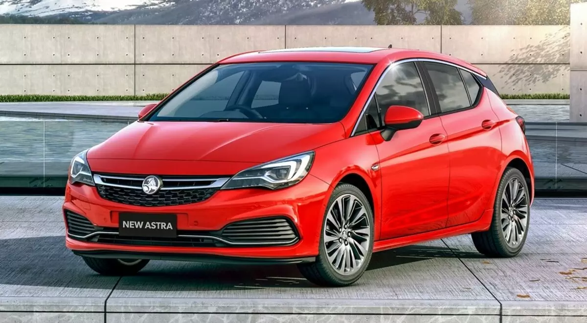 Holden Astra fir Australien an Neuseeland