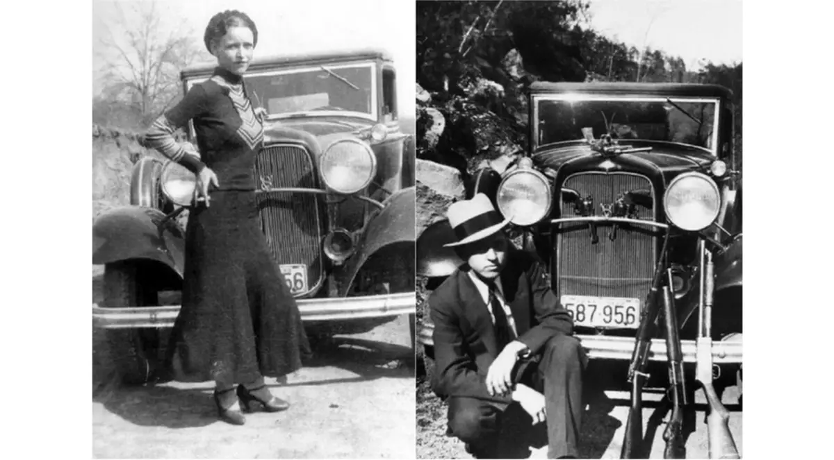 Doodmasjien: Ford V8 Bloedige Bonnie en Clyde 29453_1