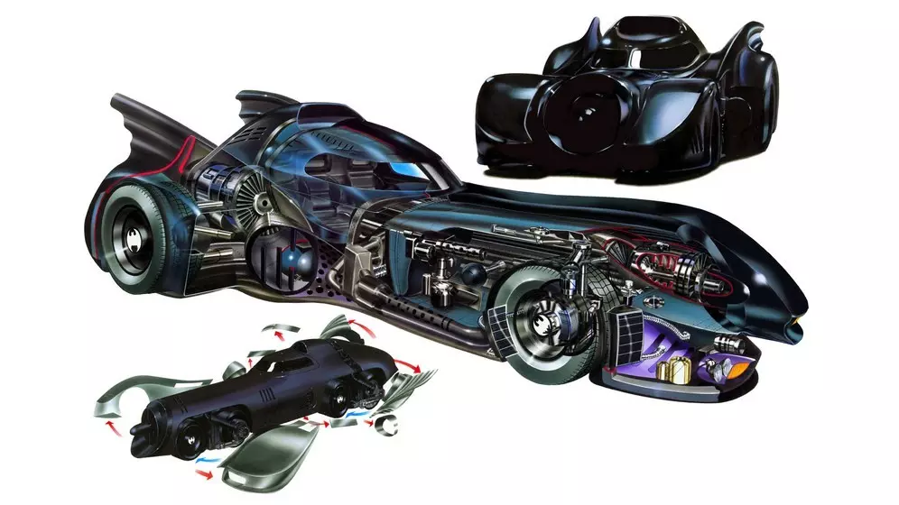 Kugwedezeka ndi Trepid: Binema Batmobile Metamorphosis 29470_17