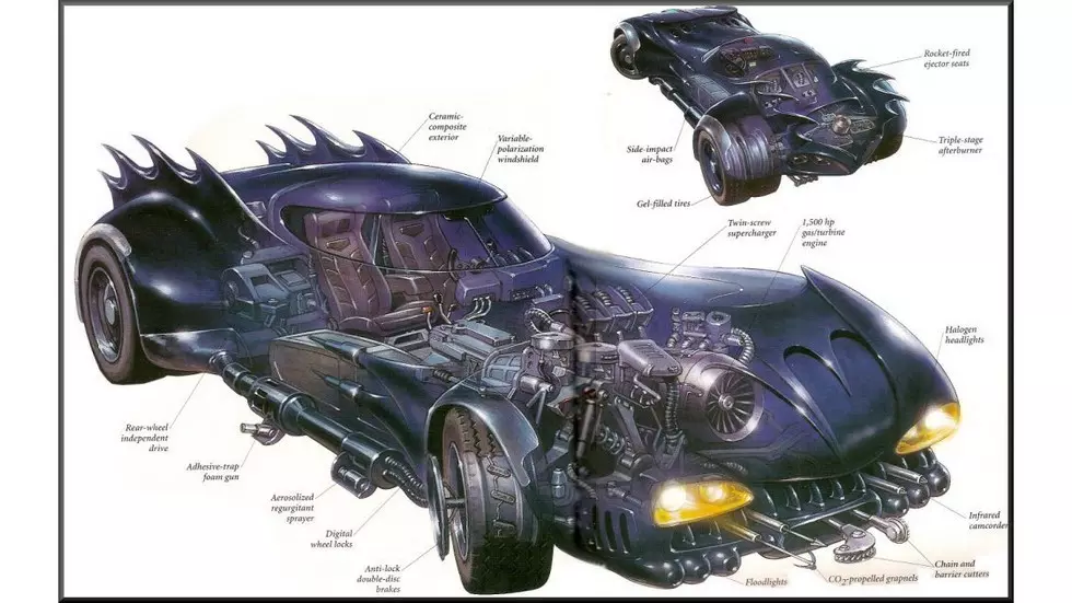 Шок и трепти: всички метаморфоза на киното Batmobile 29470_42