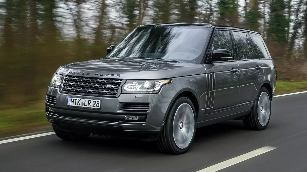 På bildet: Range Rover. Pris i den russiske føderasjonen - fra 6.352.000 rubler