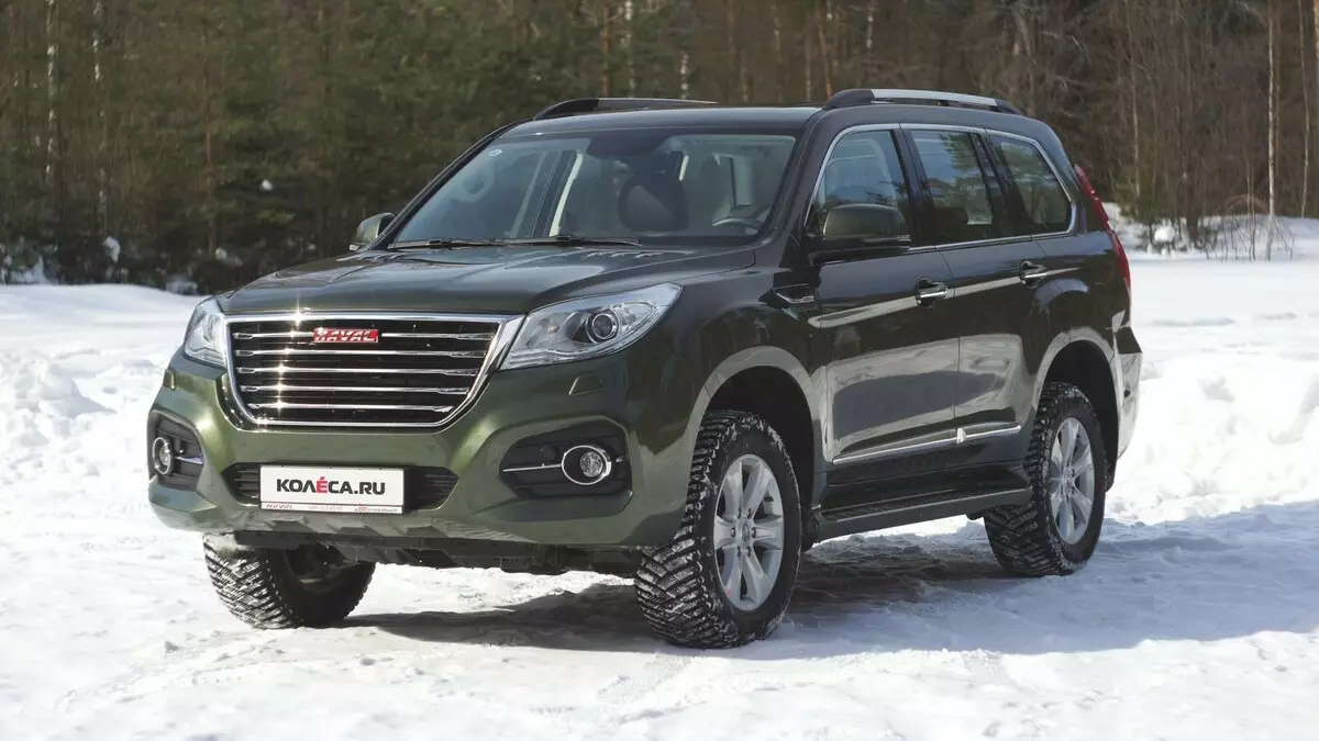 Haval h9 зелена боја тип три четвртини